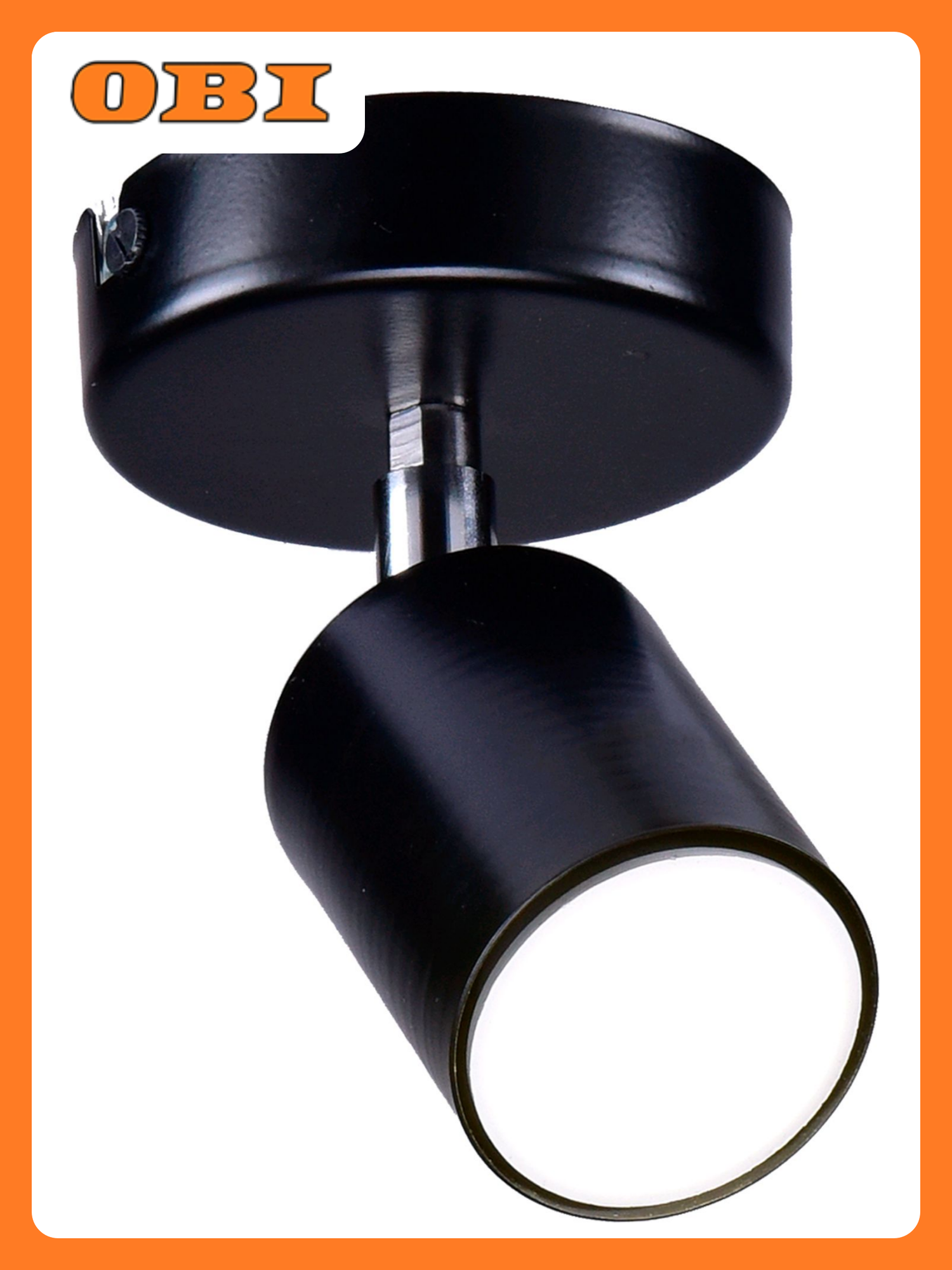 Светильник россвет РС21857, GU10, 40 Вт, белый, стекло, металл