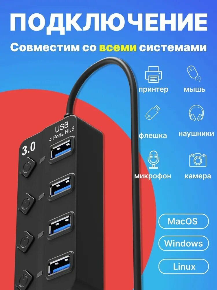 USB-концентратор — фото 1