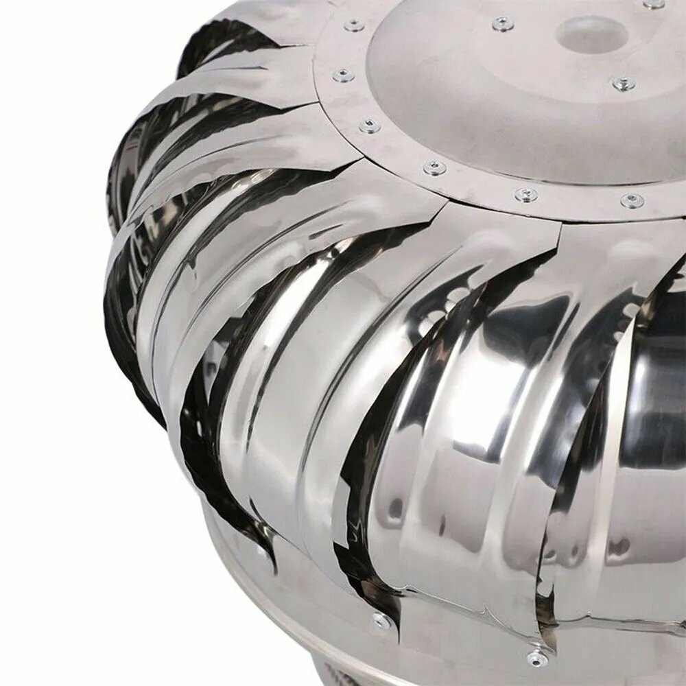 OZ-WDWM Вращающийся колпак для дымохода из нержавеющей стали: защищает дымоходную трубу, улучшает