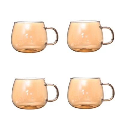 Набор для чая: термостойкий стеклянный чайник из мраморного стекла для горячих и холодных напитков, большой емкости, в