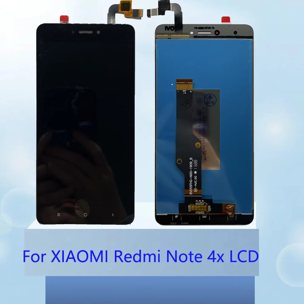 5,5 дюймов для Xiaomi Redmi Note 4X ЖК-дисплей с цифровым преобразователем сенсорного экрана в сборе для Redmi Note 4X ЖК-дисплей, запасные части для ремонта