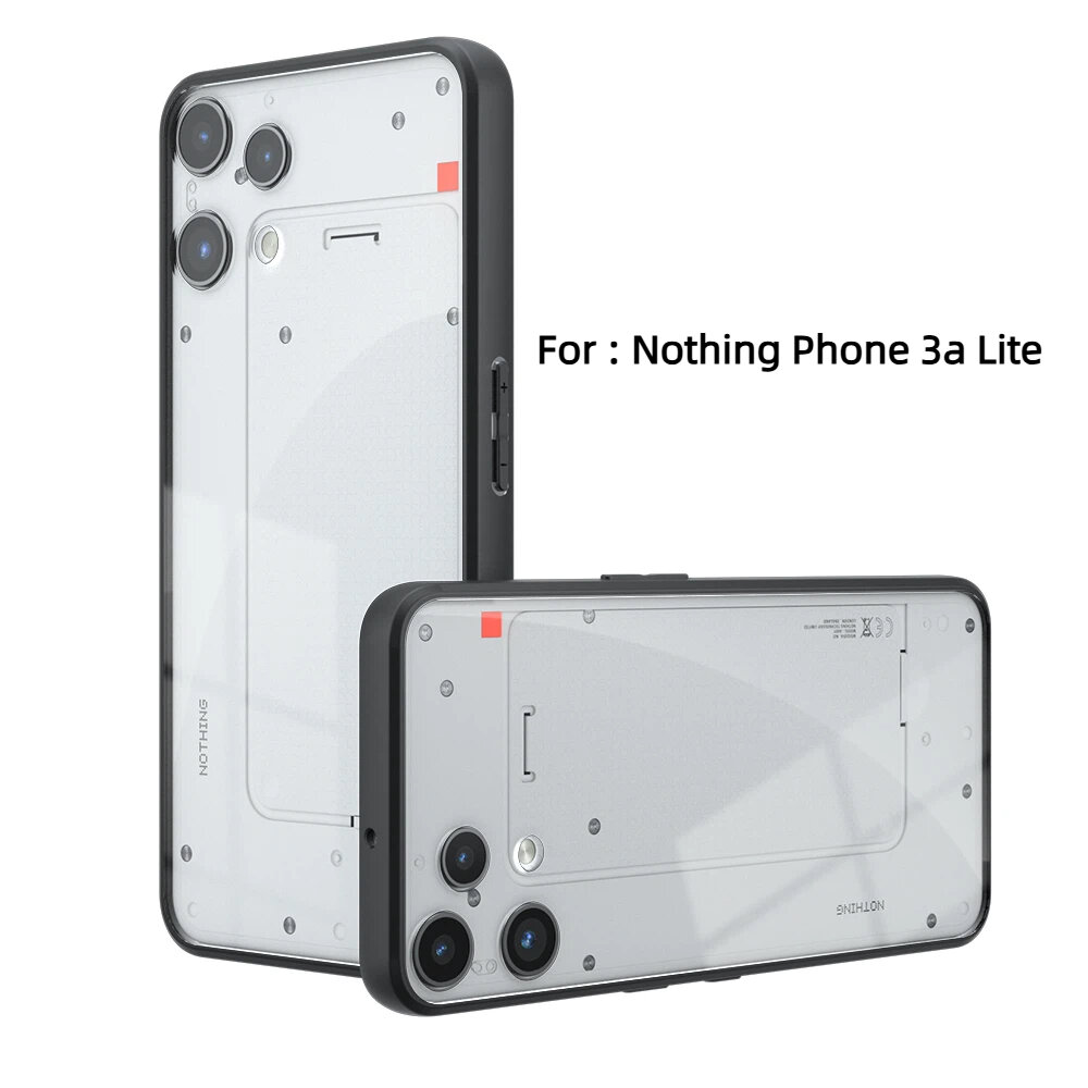 Чехол для Nothing Phone 3a Lite ( Нотинг Фон 3A Лайт )Высококачественный полупрозрачный противоударный чехол для телефона из ТПУ
