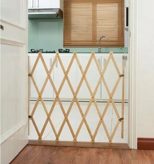 Ограждение для домашних животных от 60 до 108 см INDOWOODS COCO, деревянное