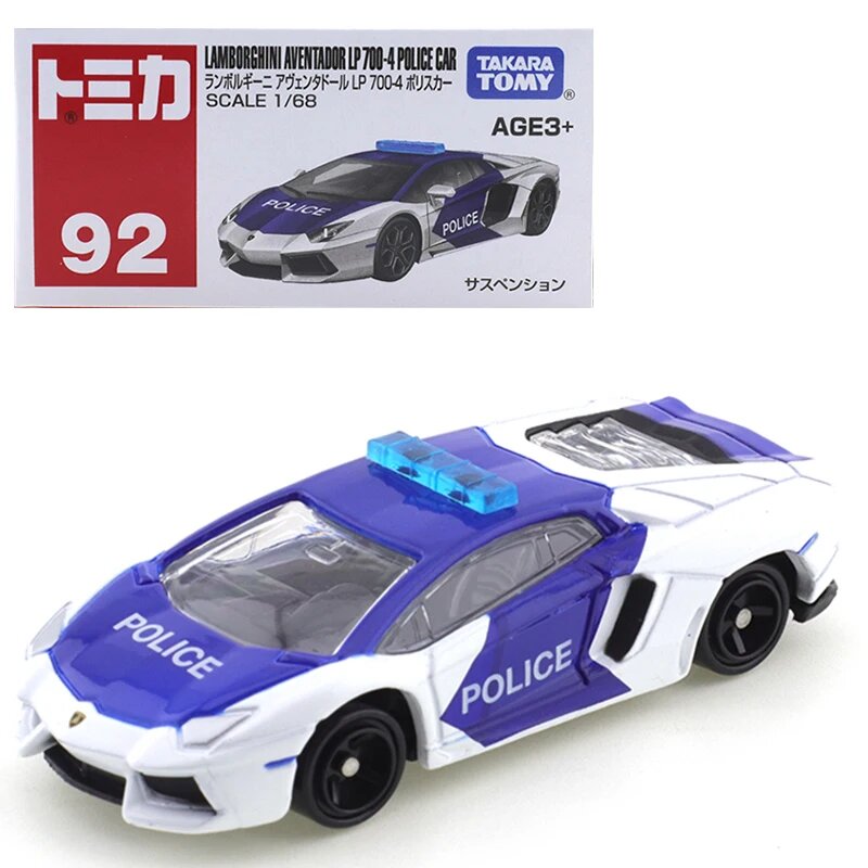 Tomica Lamborghini Aventador LP 700-4 Police Car No.92