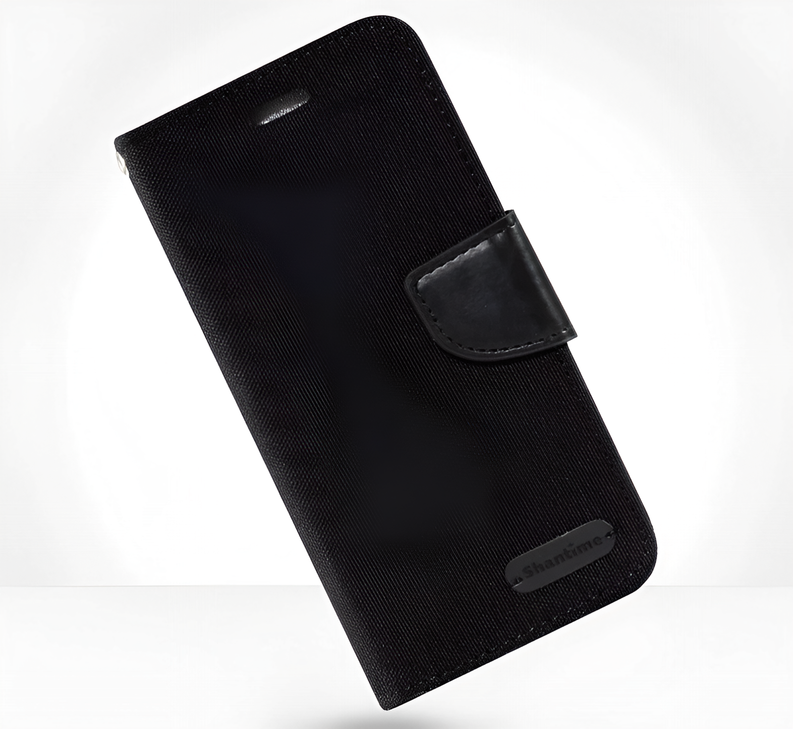 Чехол-книжка MyPads для Tecno Pova Neo 5G из водоотталкивающей импортной ткани черный