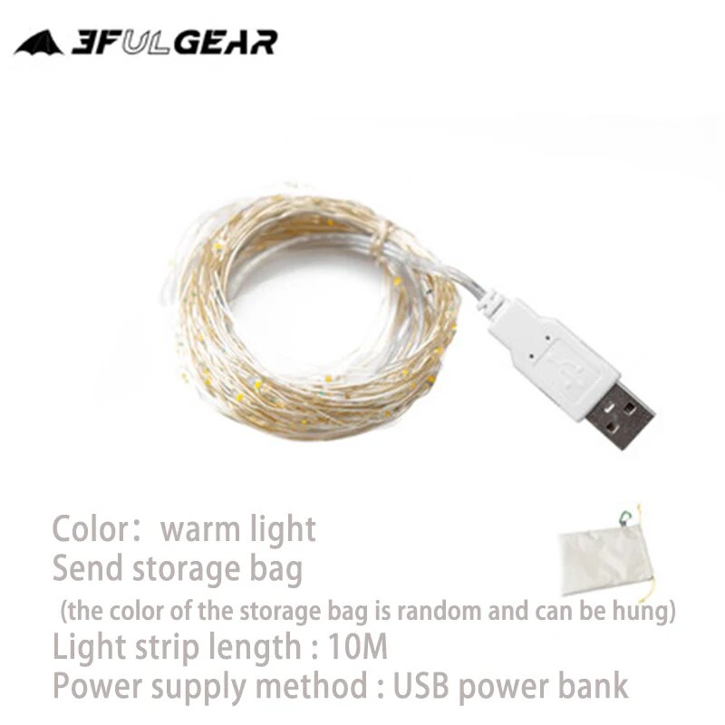 USB светодиодная лента 3F UL GEAR 10 м Warm White