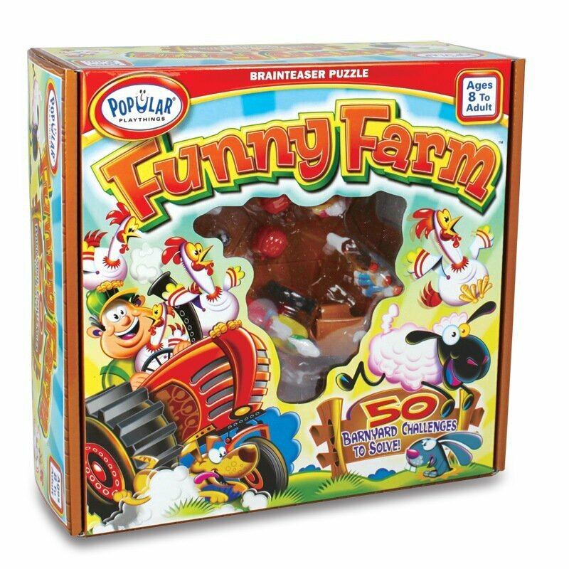 Игрушки Guanghua Happy Fun Farm для детей 6-7-8 лет + образовательная логическая головоломка настольная игра Тетрис