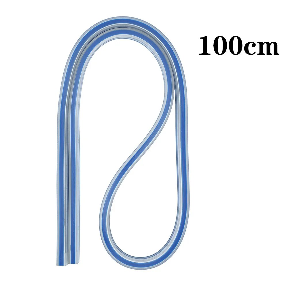 Гибкая кривая линейка пластиковая 75/90/100 см 100cm