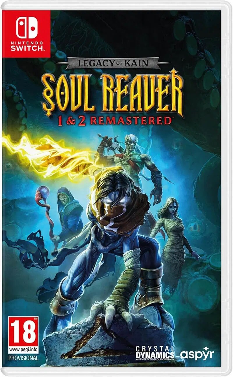 Legacy of Kain: Soul Reaver 1 & 2 Remastered (русская версия) (Nintendo Switch)