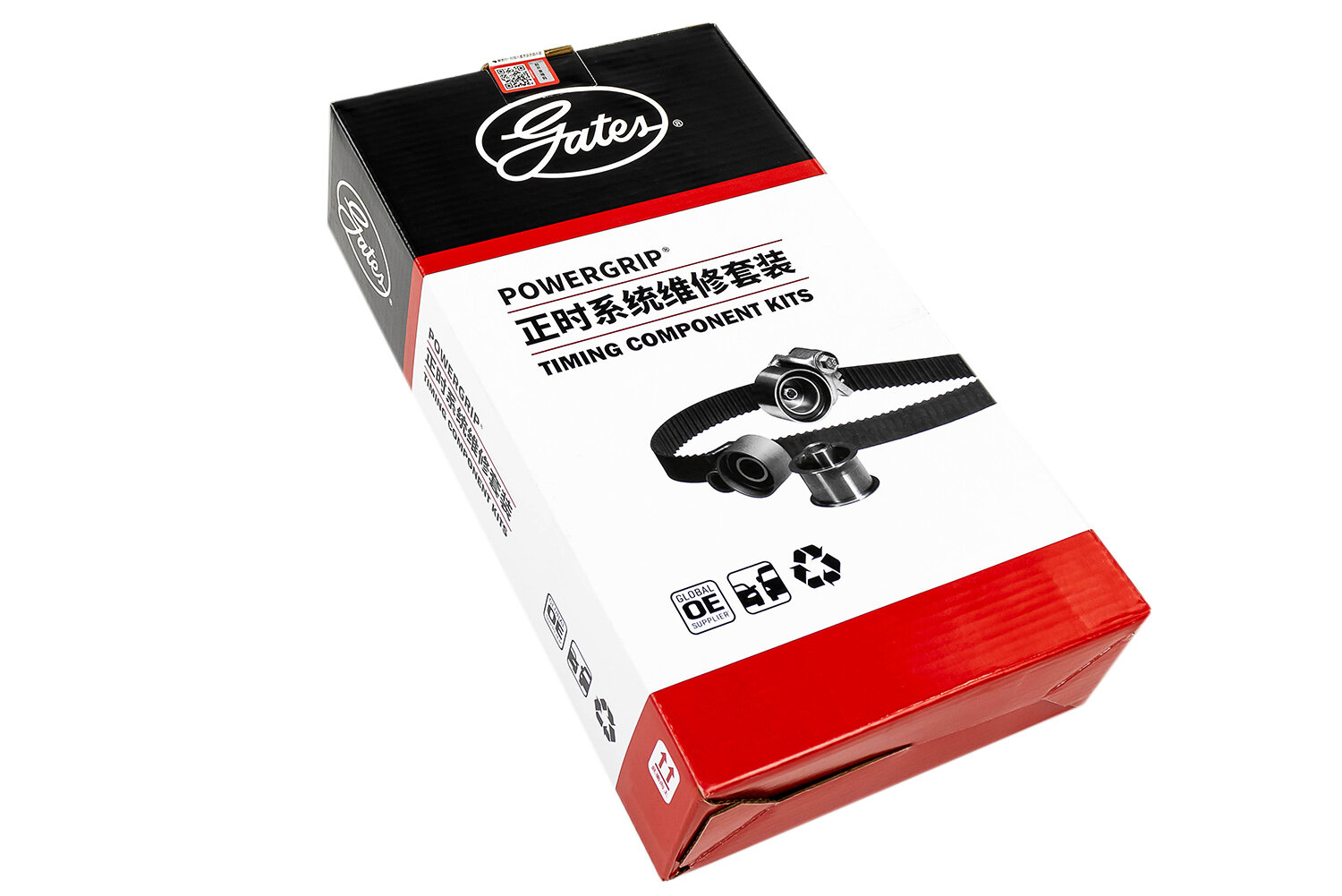 Комплект ремня ГРМ CHINA ORIGINAL GATES усиленный на 16 кл ВАЗ 2110, 2111, 2112, 2113, 2114