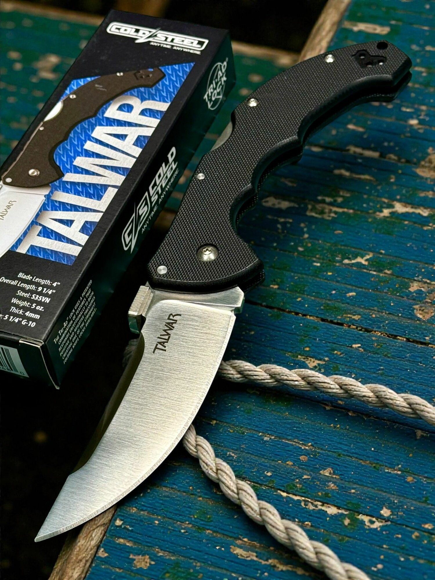 Нож складной Cold Steel CS21TTL Talwar