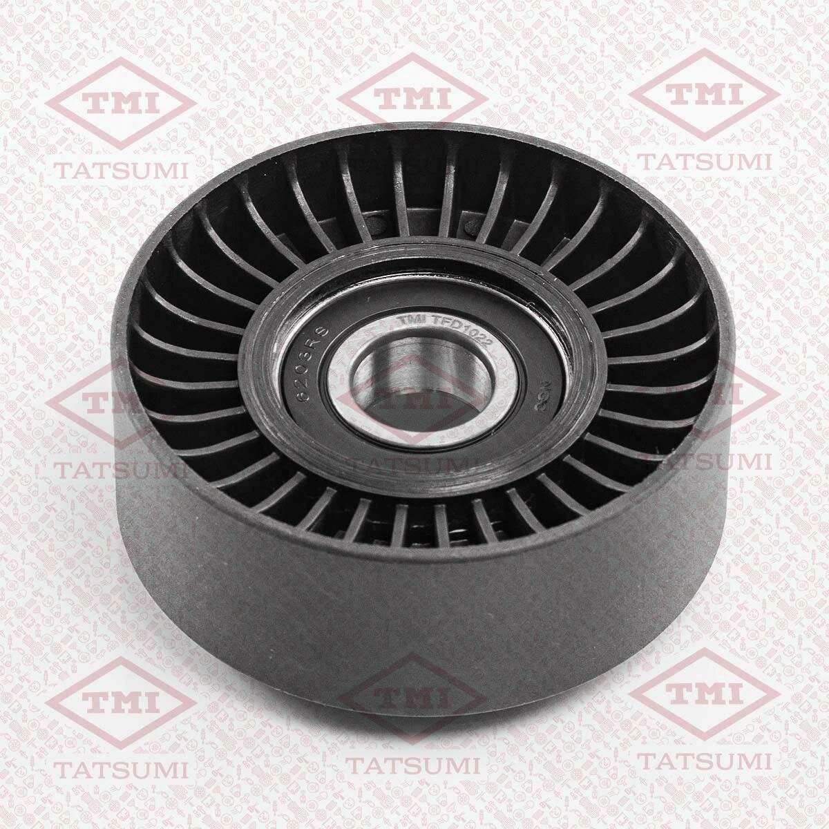 Ролик натяжителя TATSUMI поликлинового ремня, Mercedes W204, W209, W212 03- (TFD1022)