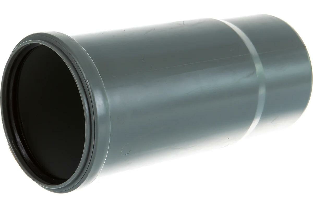 Патрубок PRO AQUA диаметр 110 мм, компенсационный, серый