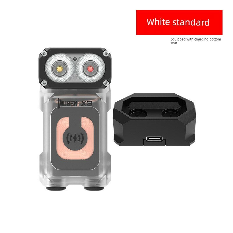 Фонарь Wuben X3, новинка, с магнитным креплением, поворот на 180 градусов, высокая яркость, бытовой, мини, с