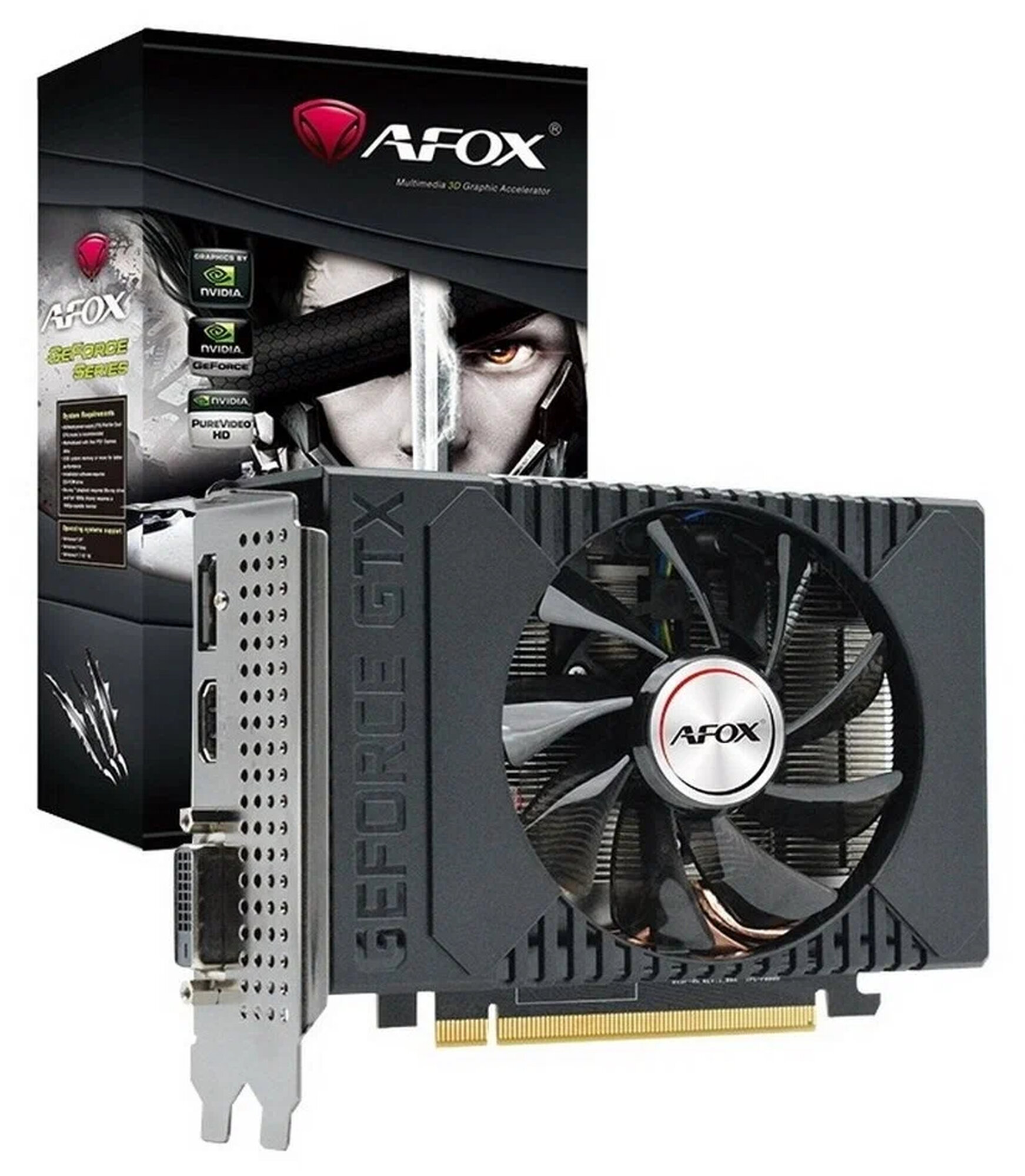 Видеокарта AFOX GeForce GTX 1660 Ti 6GB (AF1660TI-6144D6H7-V4)