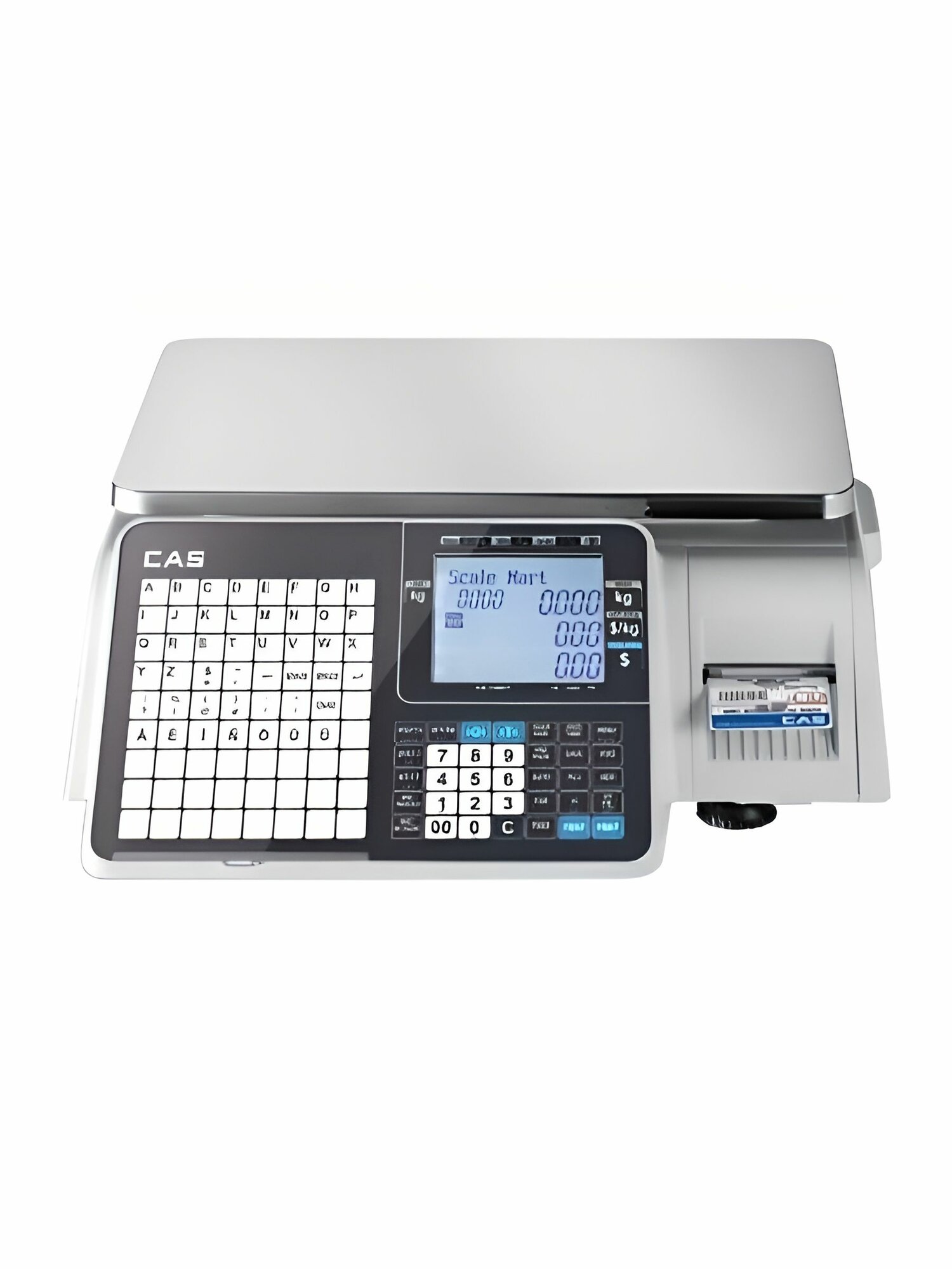CAS Весы торговые с печатью этикеток CL-3000J-30B до 30 кг, точность 5/10г