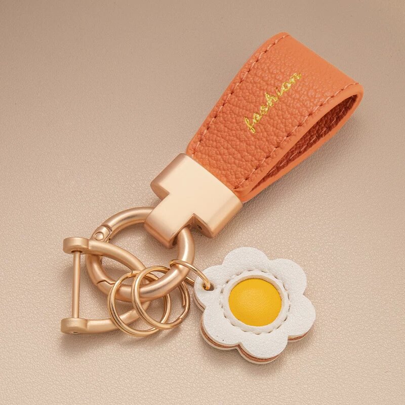 Брелок для ключей для женщин, изысканный, простой, персонализированный, креативный, милый кулон, аксессуар, украшение,