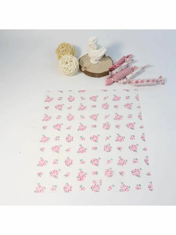 Бумага пищевая, 0.25м х 21.5 см, 50 шт