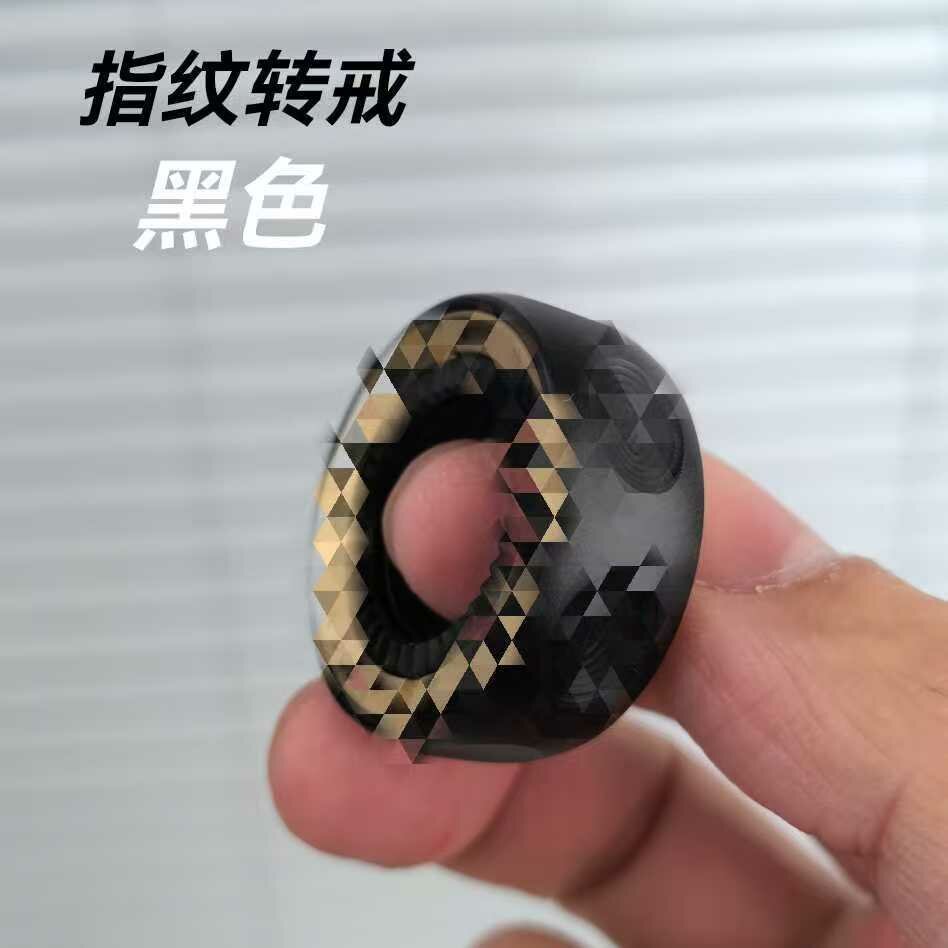 Кольцо-спиннер EDC Star Wheel для взрослых, игрушка для снятия стресса, металлическое кольцо, вращающийся спиннер для снятия стресса, артефакт оптом