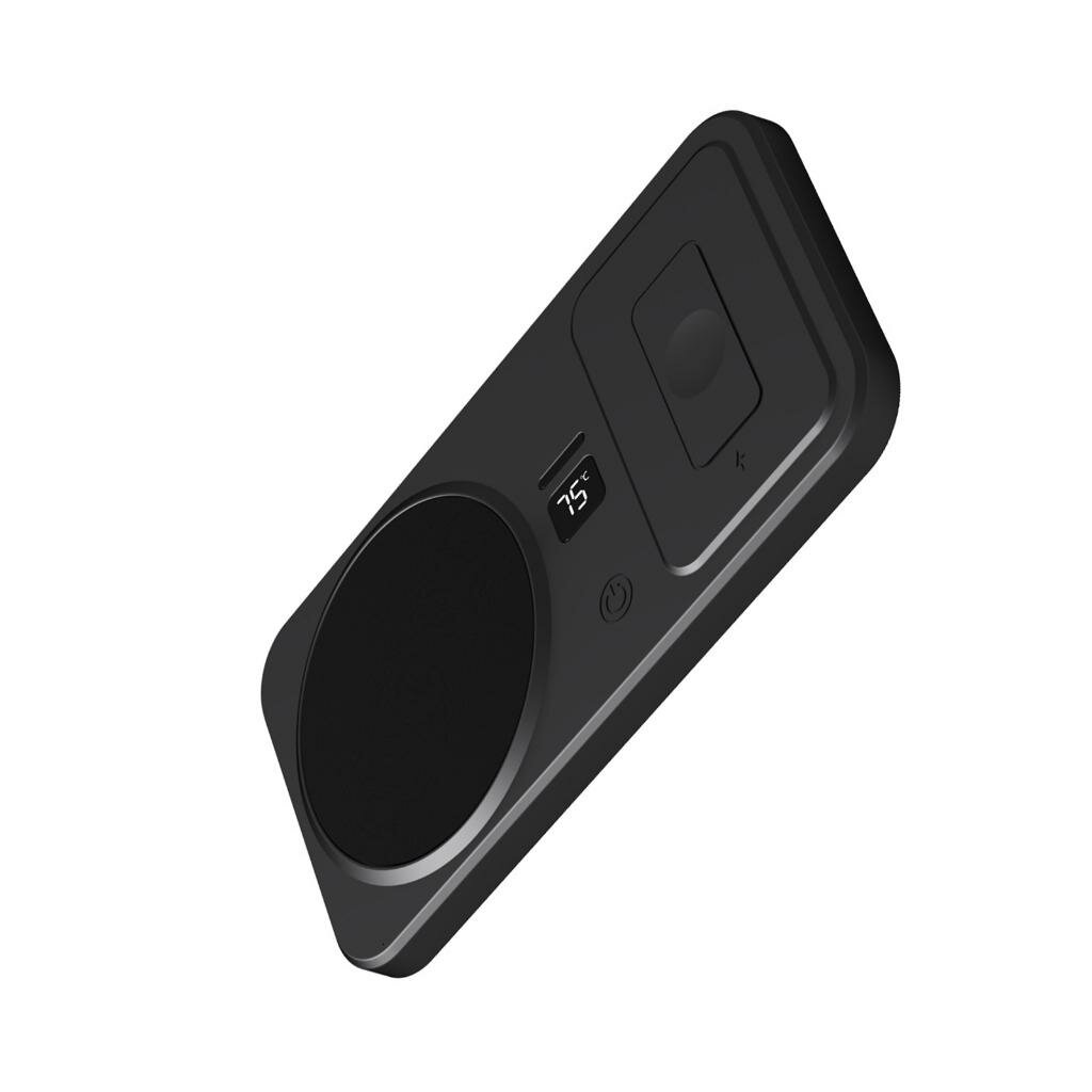 Портативная грелка для кружки с беспроводной зарядкой, Черный