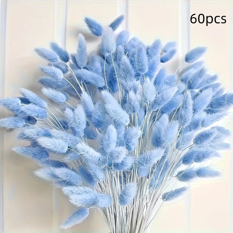 Искусственные голубые букеты с кроличьим хвостом XMSJ