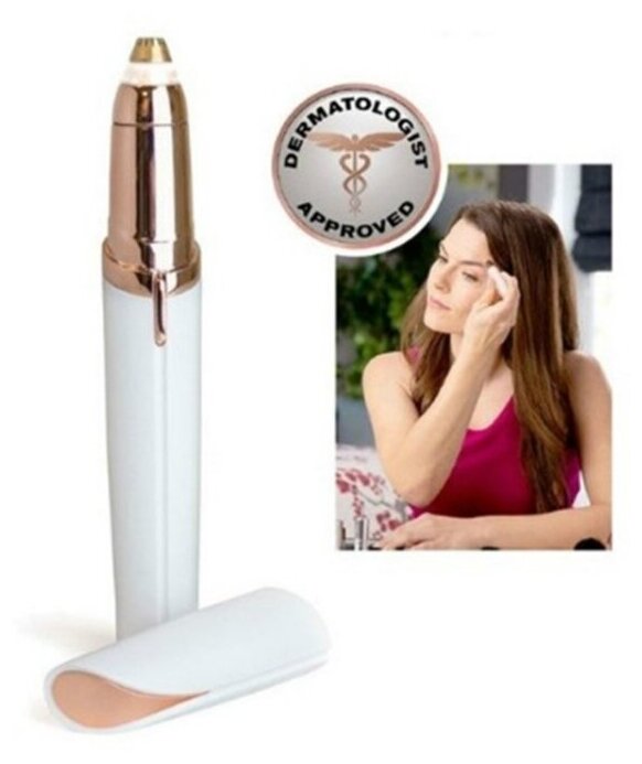 Эпилятор женский для бровей портативный дизайн в стиле помады