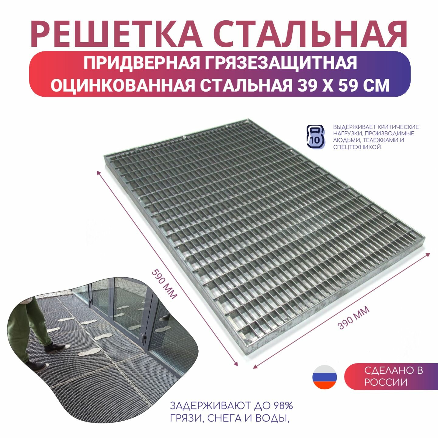 Придверная решетка