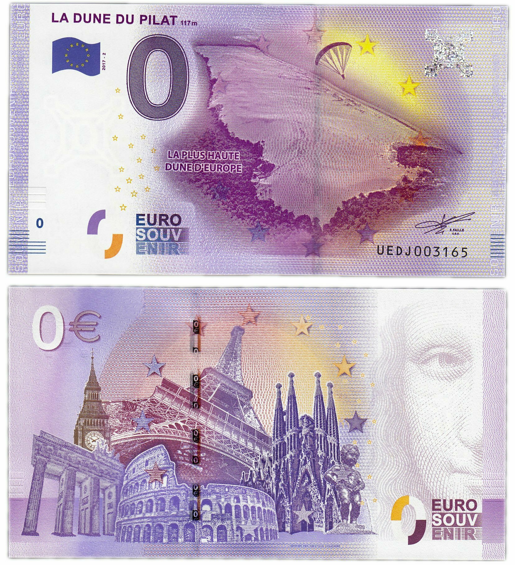 0 евро euro "Дюна в Пиле" 2017 2-серия UE DJ-2