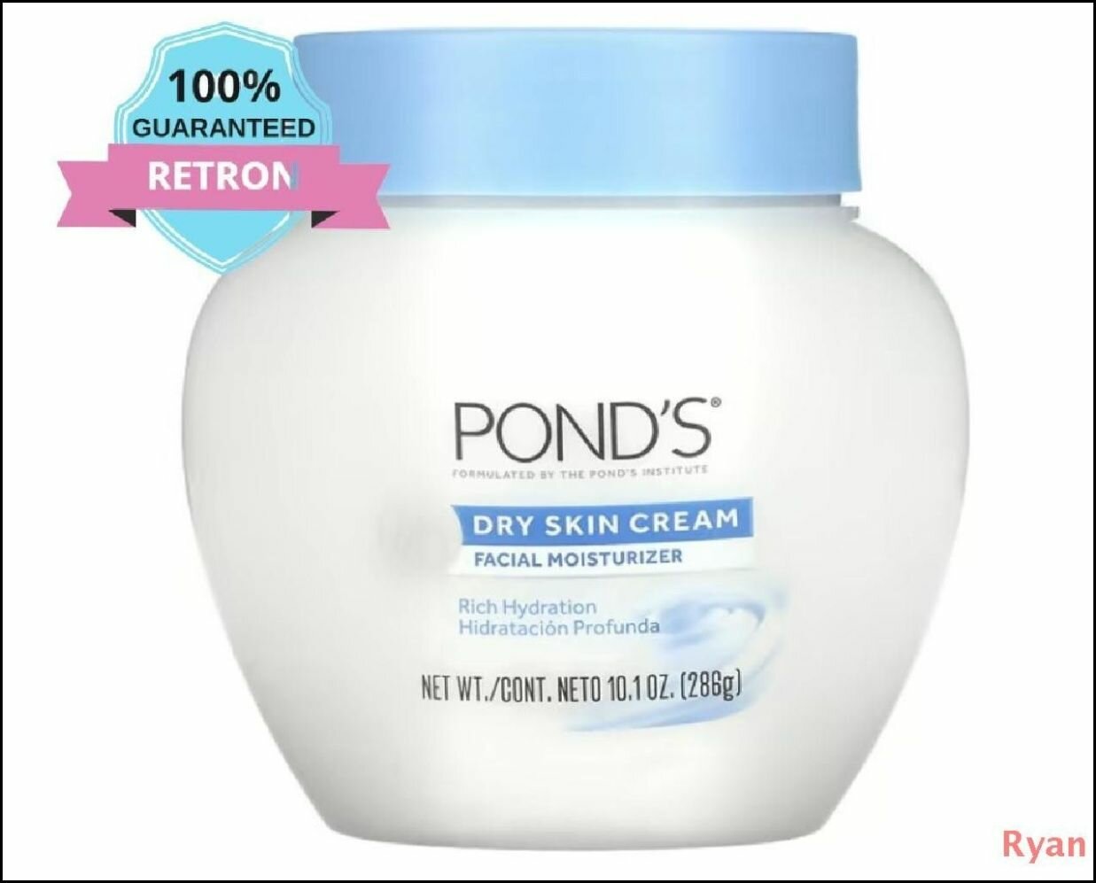 Pond's, Сухое крем для кожи, Увлажнитель лица, (286g)(1шт.)