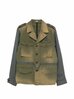 Куртка Khoki Pinstripe panelled jacket