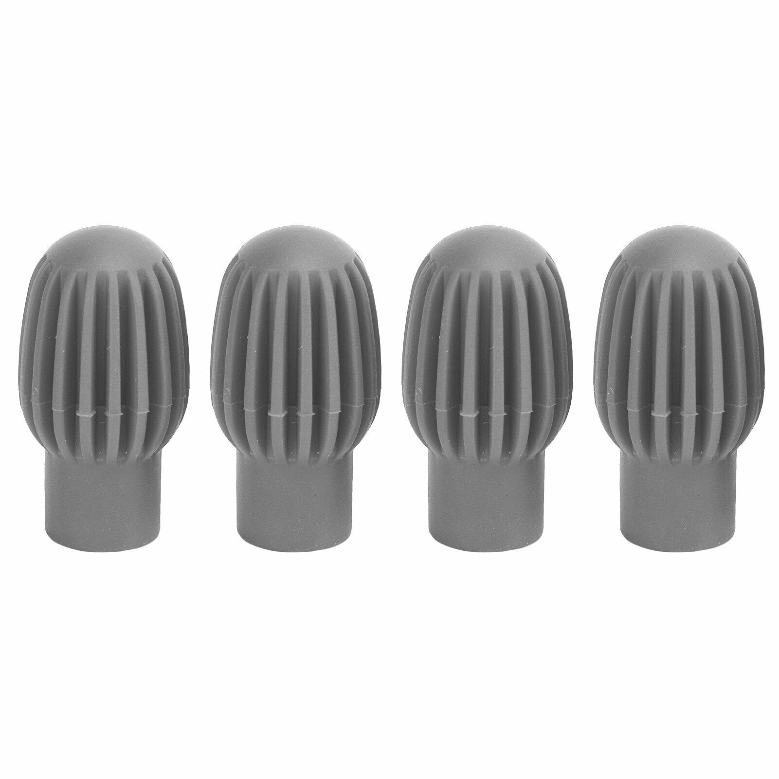 4pcs Силиконовые барабанные палочки Советы с тихий практикой безмолвкой