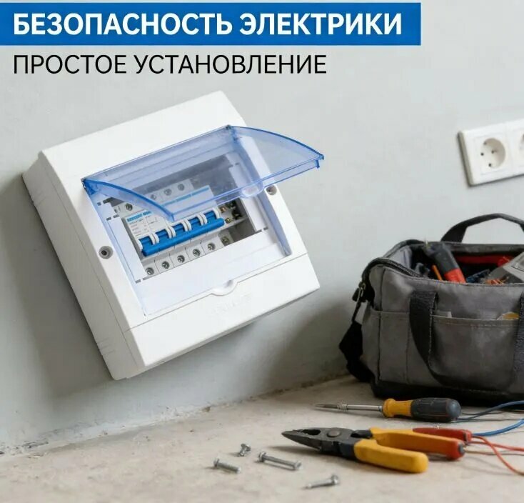 Водонепроницаемая распределительная коробка, универсальная для 2-3 цепей