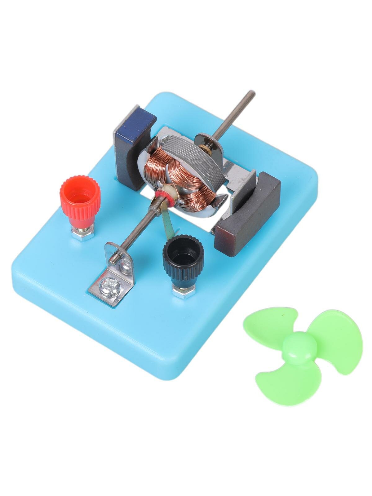 Учебный научный эксперимент с электродвигателем, двигатель постоянного тока для лабораторий