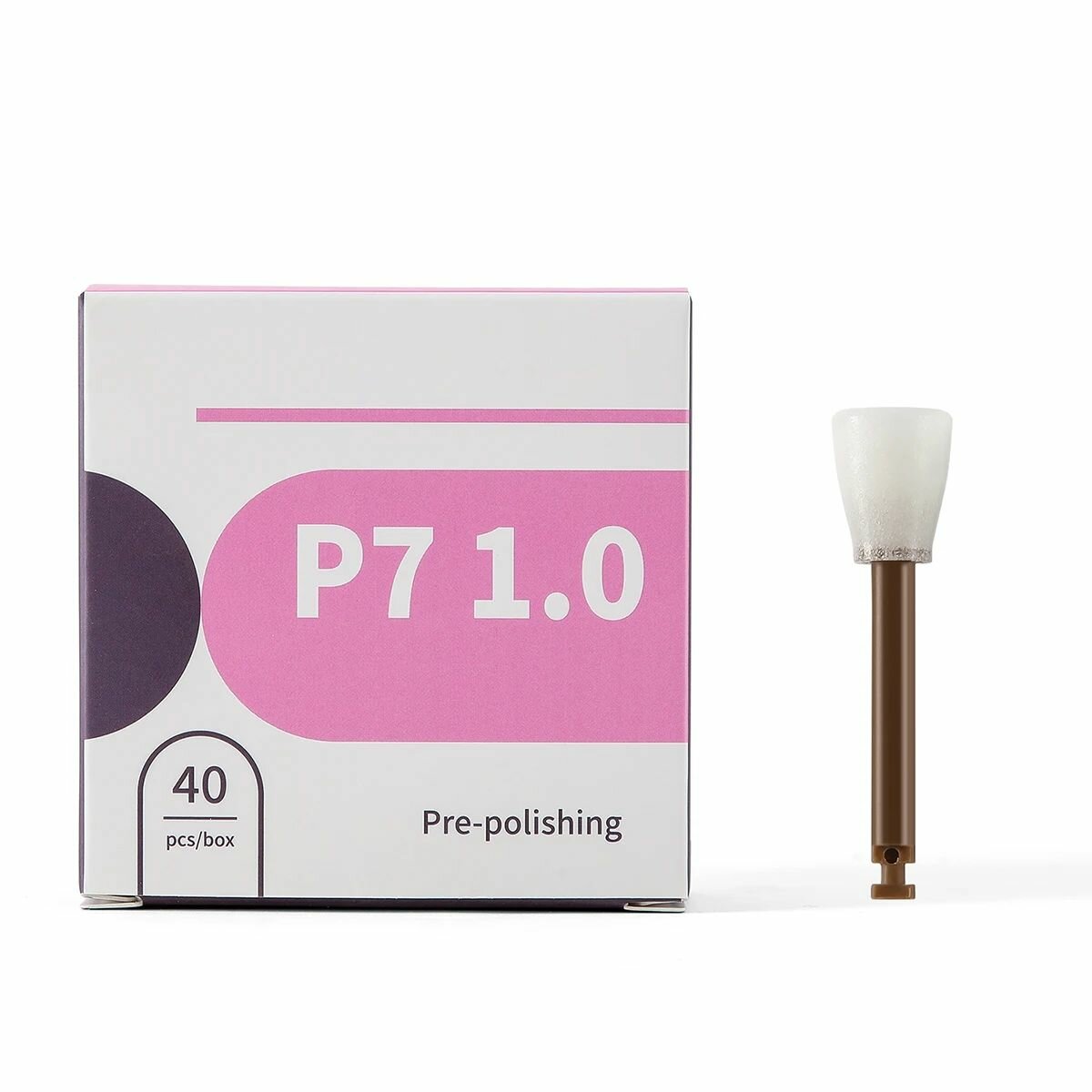 Полировочные наконечники Enhance Энхенс, чашки, 40 шт