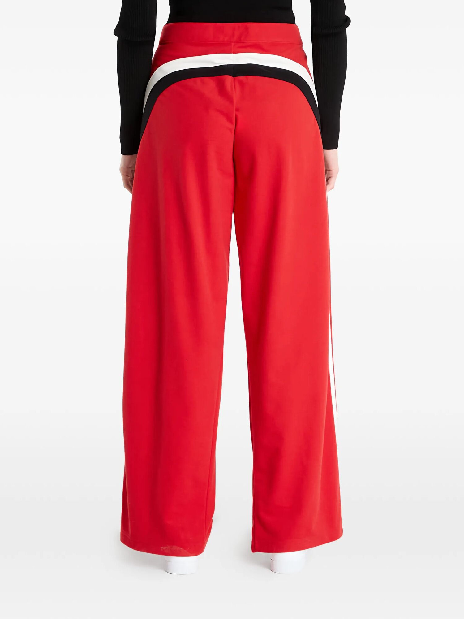 Брюки adidas Blocking track pants, размер 12 UK, red — фото 1