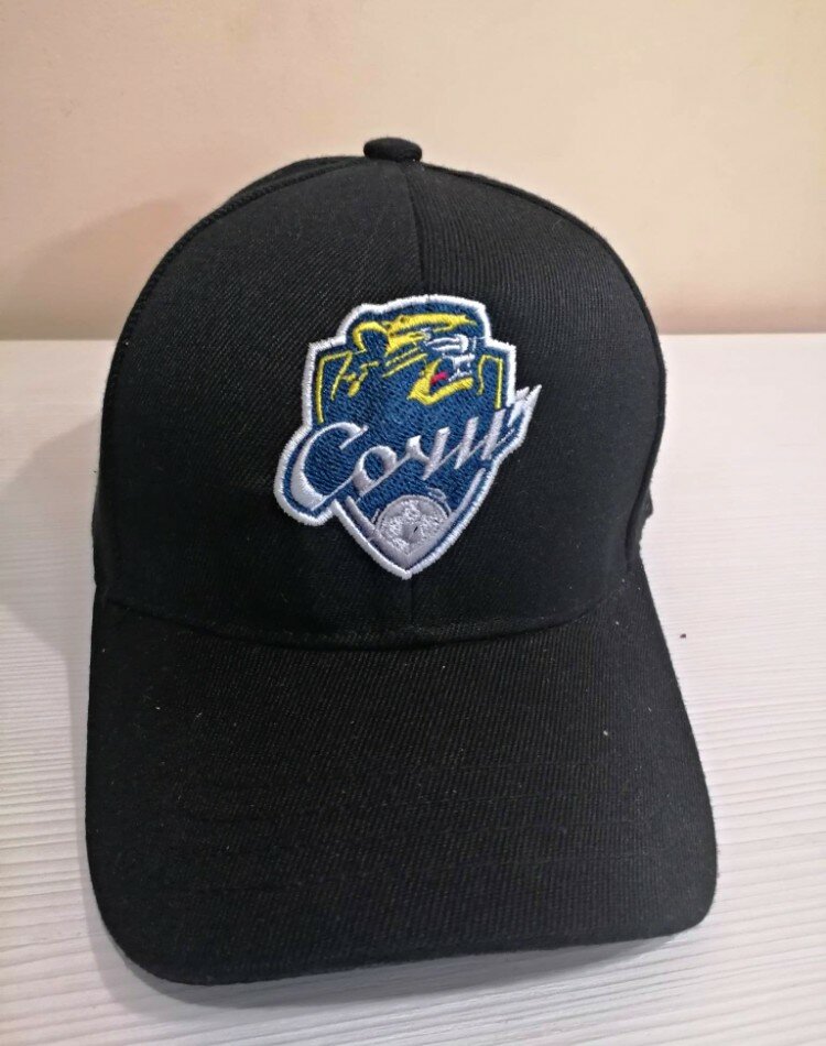 Сочи футбол кепка летняя фк футбольного клуба бейсболка с регулировкой размера черная