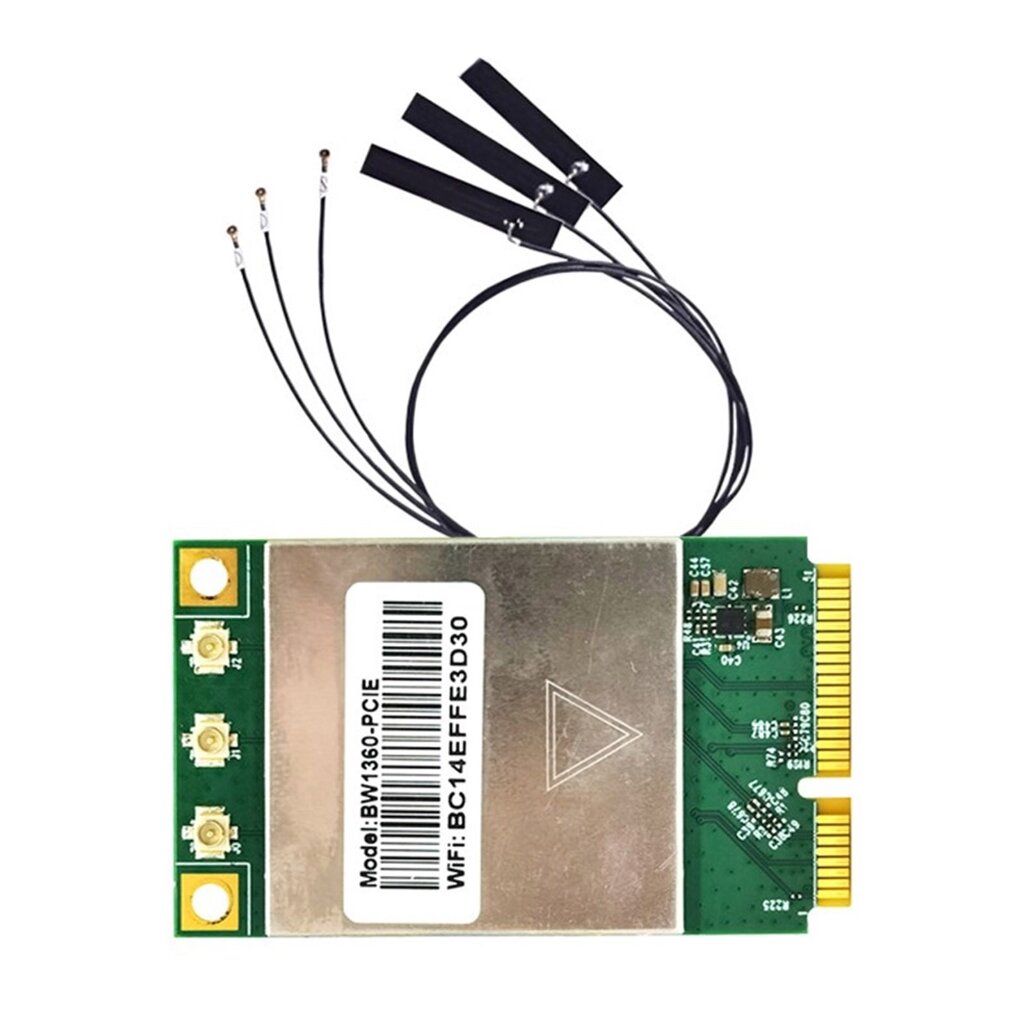 Модернизированная Беспроводная карта Mini PCIE 2.4G + 5G Сетевой Адаптер Broadcom BCM94360