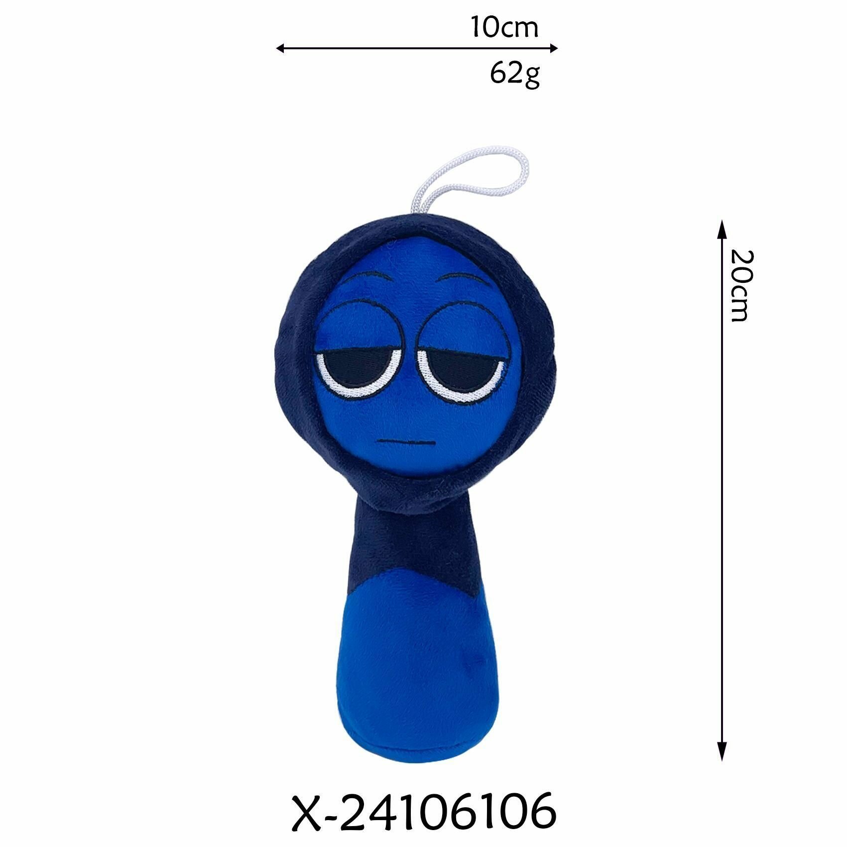 20cm Мягкая игрушка Incredibox sprunki спрунки Си blueний