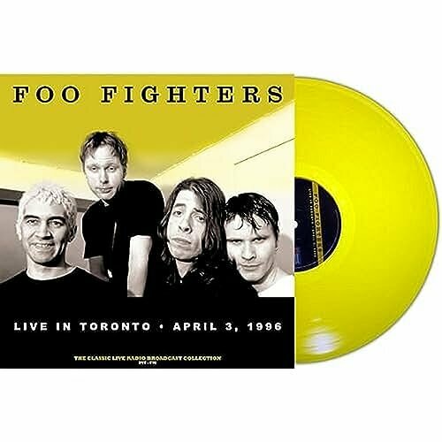 Виниловая пластинка FOO FIGHTERS - Live In Toronto 1996 (Yellow) (1 LP)