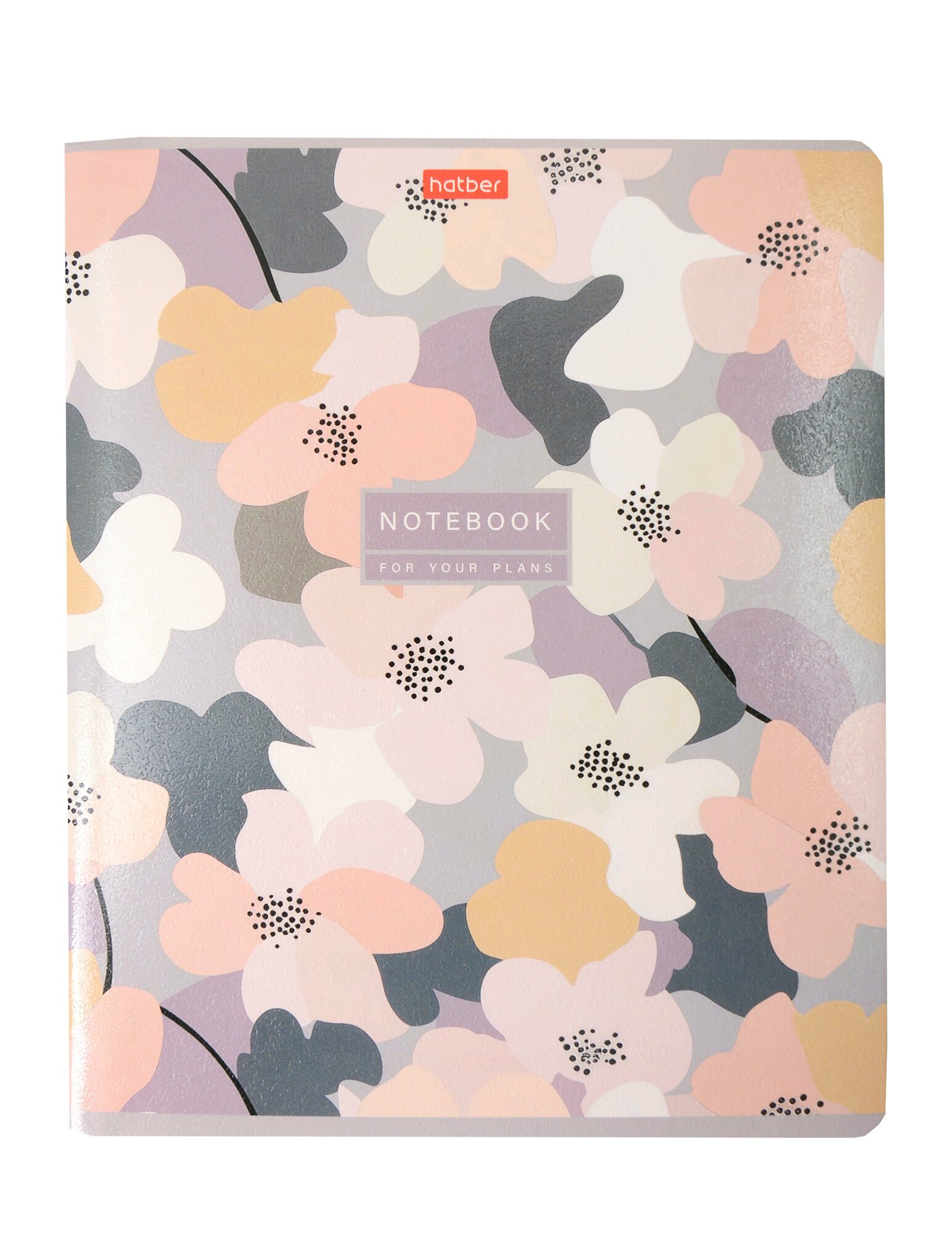 Тетрадь 48л кл. "Музыка цветов" мел. картон, ассорти