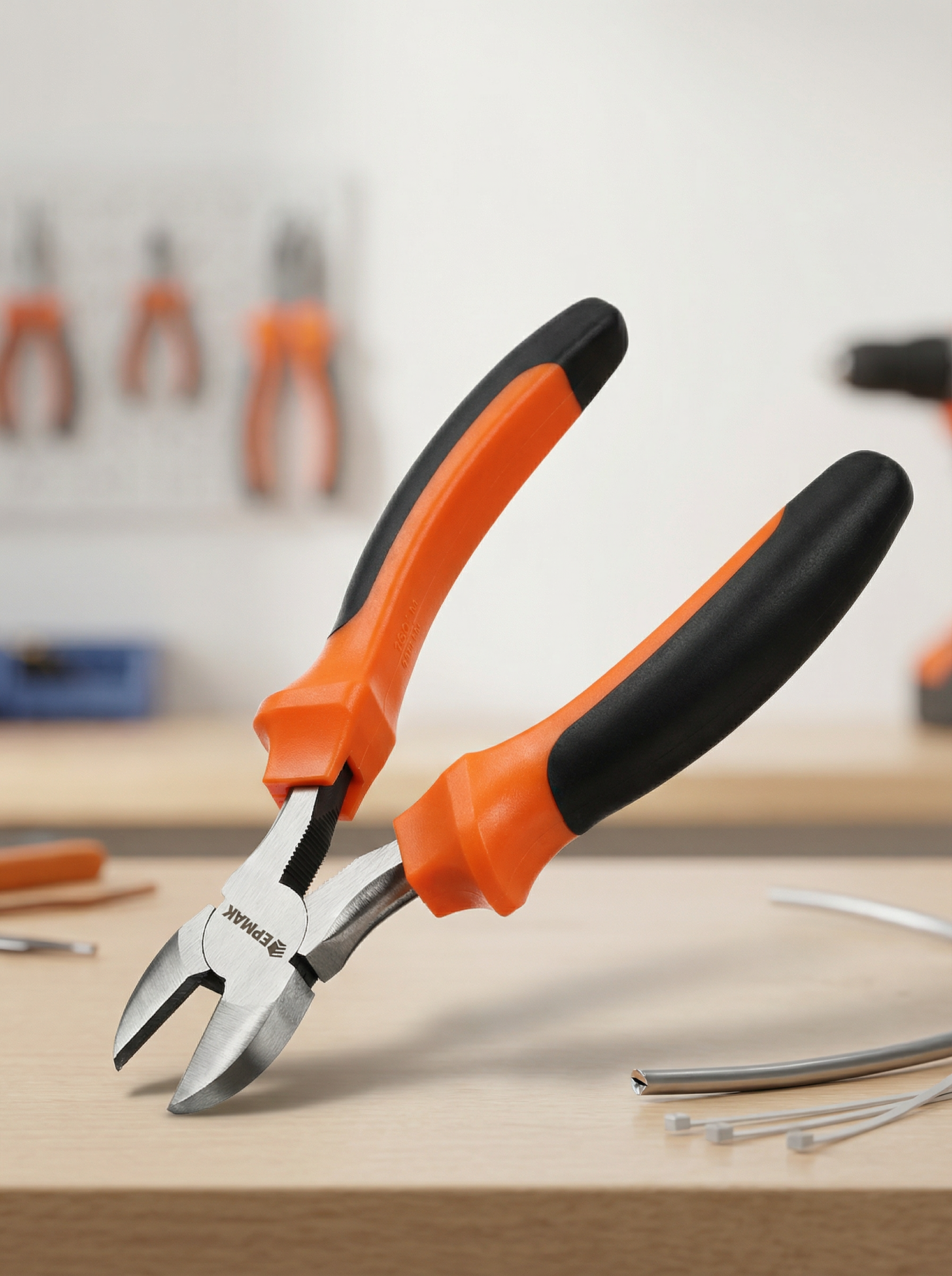 Кусачки бокорезы 160 мм "Никель" никелированные для проводов