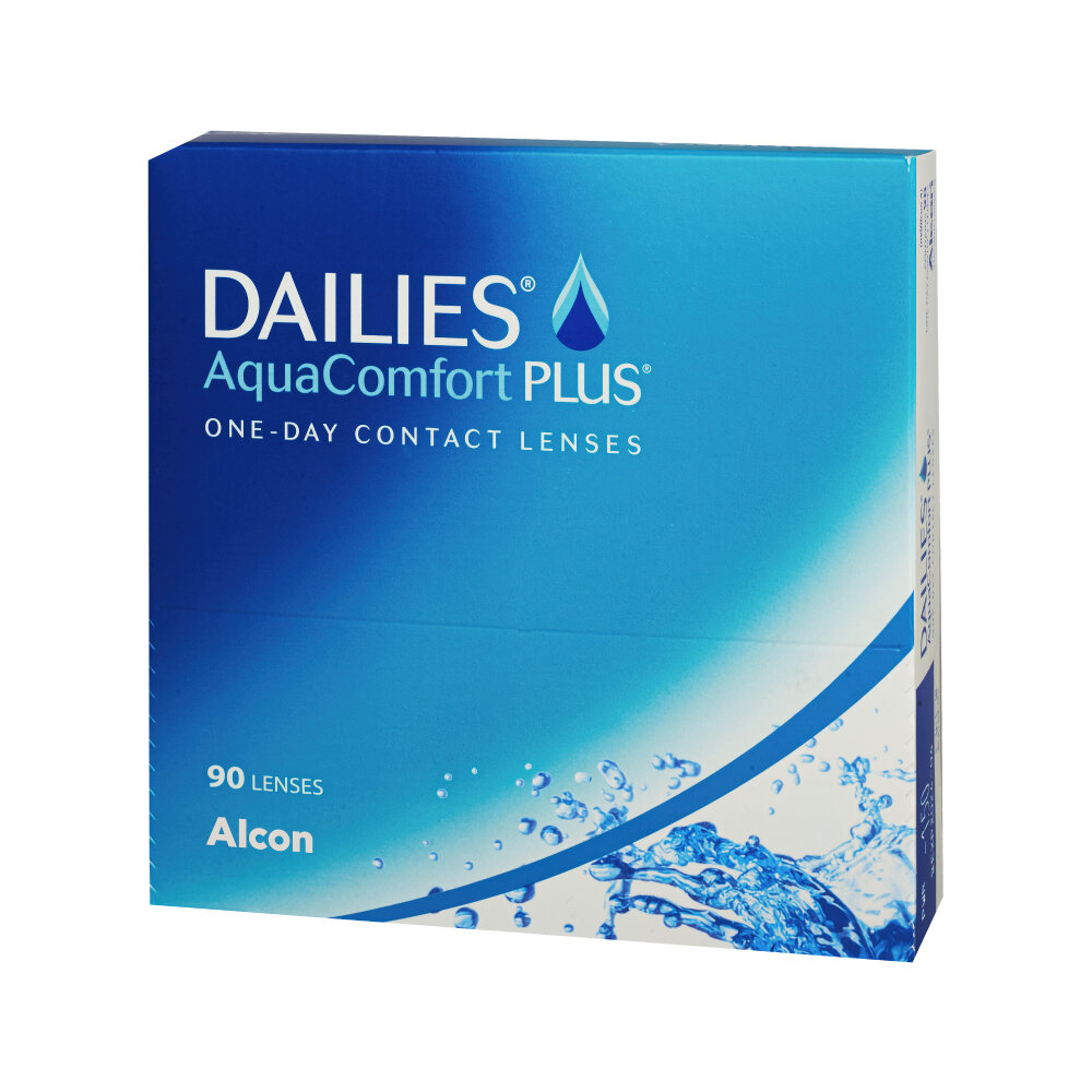ALCON DAILIES AQUACOMFORT PLUS однодневные контактные линзы /-0,75/ N90