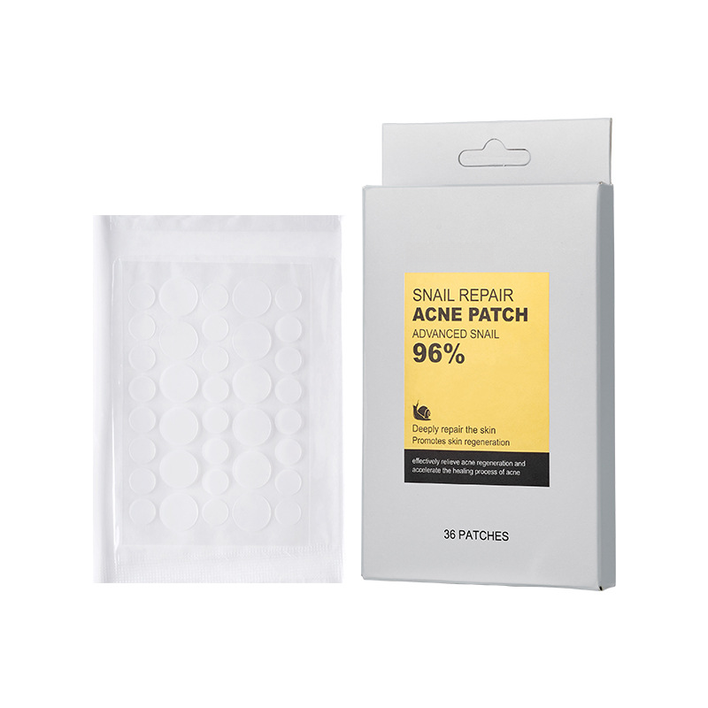 KORMESIC Пластыри для лечения акне Snail Invisible Acne Clear Skin Patch, прозрачные, ультратонкие, с секретом улиток, для всех типов кожи, для дневного и ночного использования