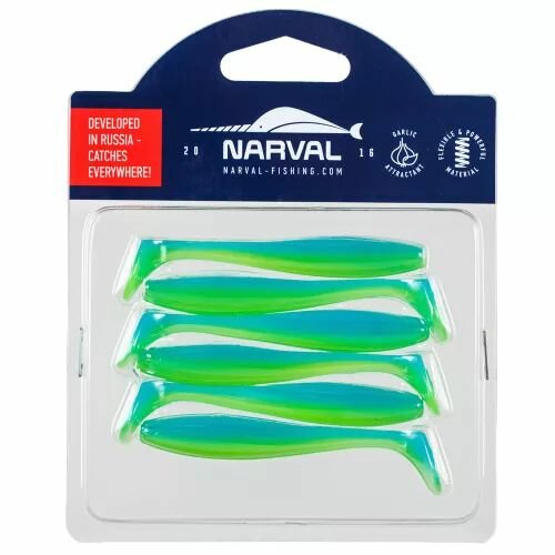 Силиконовая приманка Narval Choppy Tail 8cm #016 6шт.