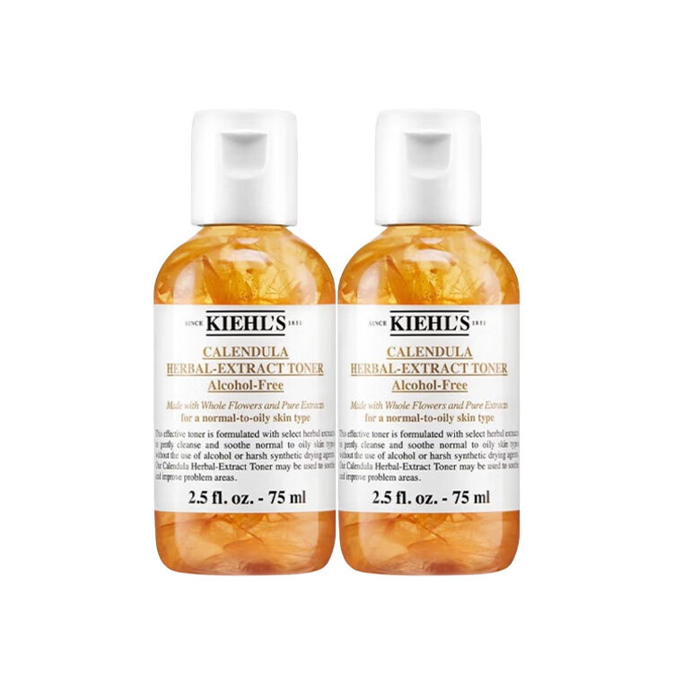 Тонер-лосьон унисекс Kiehl's Calendula, 75 ml*2