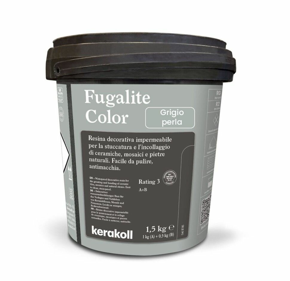 Fugalite Color цвет Grigio Perla 1,5kg