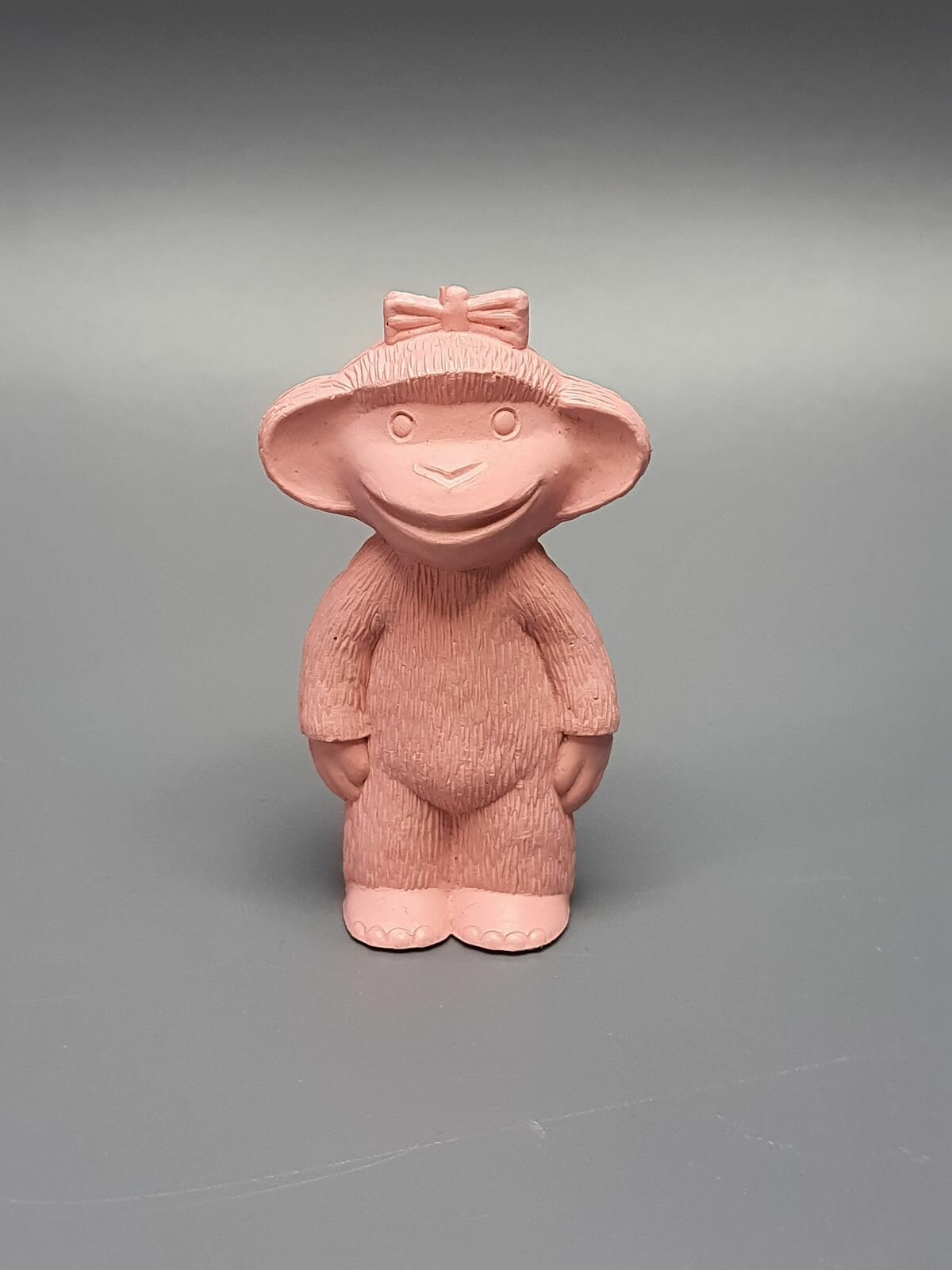 Фигурка винтажная Обезьянка, пластик, СССР 1970-1980 гг