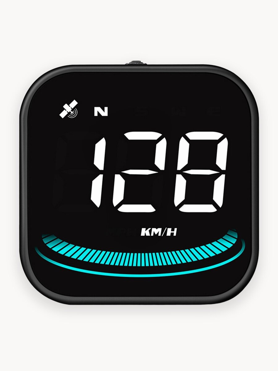 Умный проекционный дисплей, универсальный автомобильный GPS-дисплей с отображением скорости, количества спутников, переключения между километрами и милями и т. д.