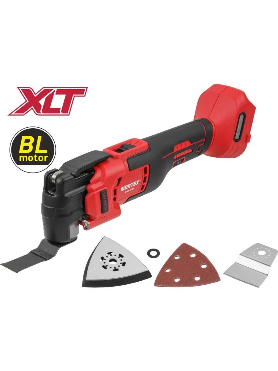 Реноватор аккумуляторный (многофункциональный инструмент) WORTEX СSM 3018 ALL1 XLT SOLO без АКБ (2333073)