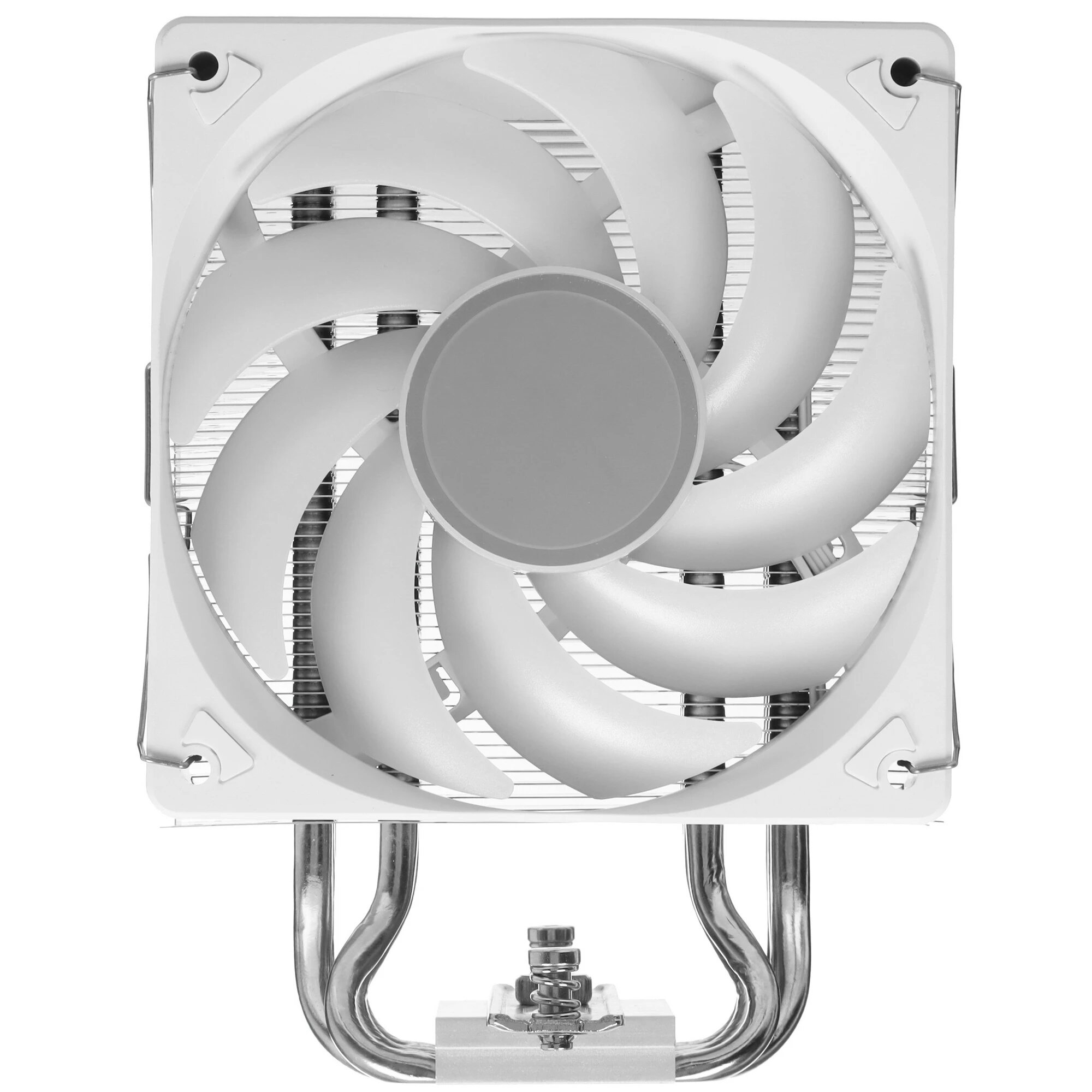 Процессорный кулер Jonsbo CR-1000 V2 PRO Color White, белый, 4-pin, RGB, 120мм